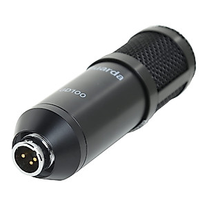 Studio Condenser USB Microphone Computer PC Microphone Kit with Adjustable Scissor Arm Stand Shock Mount, for PC Computer Recording Podcasting YouTube Karaoke Gaming Streaming Teaching Guarda GD100