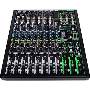 Mackie ProFX12v3 12 Channel Professional Effects Mixer with USB Bundle with Audio-Technica ATH-M20X Professional Monitor Headphones, Deco Gear Microfiber Cleaning Cloth and 1 Year Extended Warranty