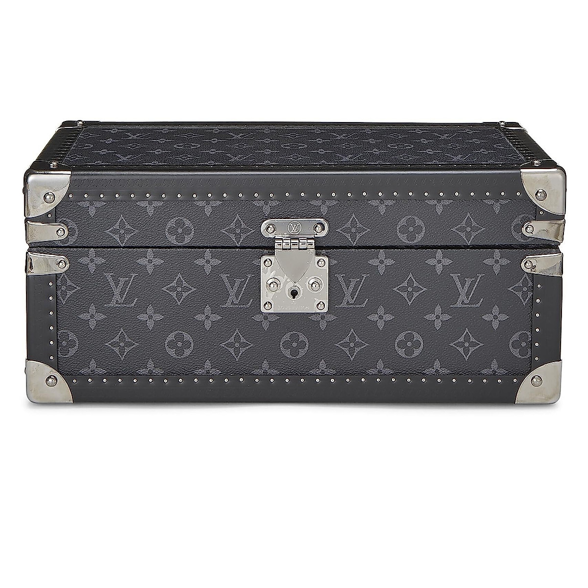 Louis Vuitton, Pre-Loved Black Monogram Eclipse Accesories Box, Black