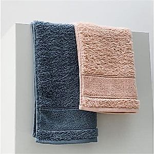 YLLWH Towel wash a face Home Water Absorption Women and Couples take a Bath Long Staple Cotton Wipe Hair Towel