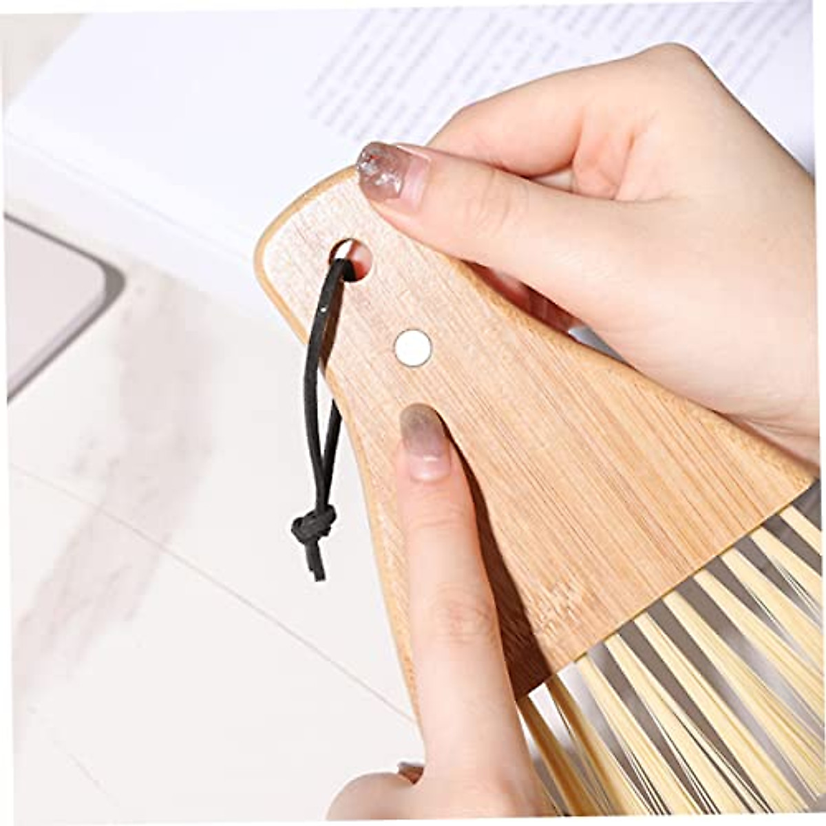 COLLBATH 1 Set Desktop Broom Mini Broom Kid Broom Multi-Function Mini Dustpan Broom Dustpan Broom for Compact Dustpan Broom Small Broom and Dustpan Whisk Broom Dust Pan Iron
