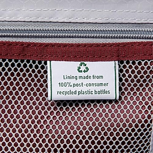 Travelpro Maxlite 5 Softside Expandable Checked Luggage with 4 Spinner Wheels, Lightweight Suitcase, Men and Women, Burgundy, Checked Medium 25-Inch