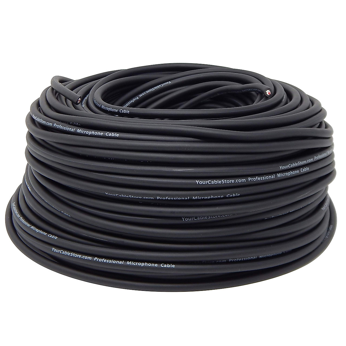 Your Cable Store DIY Make Your Own Custom Length XLR Cable Kit 250 Ft Of 28 AWG Balanced XLR Cable, 12 XLR Male Connectors And 12 XLR Female Connectors