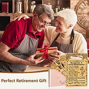 Retirement Gifts for Women Men, Going Away Gift Leaving Gift Farewell Gift for Coworker Colleague Boss Leader Friends, Gifts for Mom Grandma Teachers Nurse, Retired Kitchen Gift- Cutting Board Set