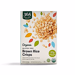 365 by Whole Foods Market, Organic Brown Rice Crisps Cereal, 12 Ounce