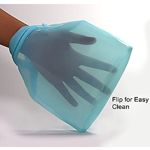 All- Purpose Reusable Silicone Ziplock Bag | Stand-Up: Small, Medium, Large | Space Saver | Travel Essentials, Make-up | Meal Prep | Storage | BPA free | Latex free| PVC free (Set of 4)