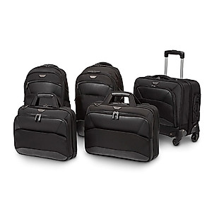 Targus Mobile VIP 15.6 Lrg B/pack Black. Poly/PU, TSB914EU (Black. Poly/PU 12.5-15.6 20L Laptop Backpack)