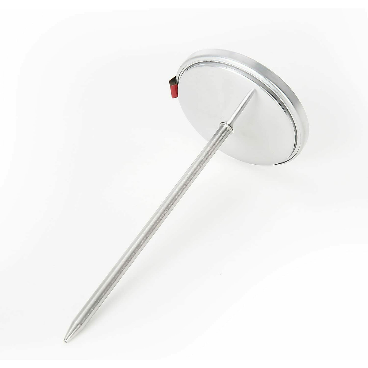 Mainstays NSF Certified Oven Safe Meat Thermometer, Extra Large Dial, Silver