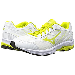 Mizuno Usa Mens Women's Wave Unite 2 woms wh-Opt-w, White Optic/Sulphur, 10 M US