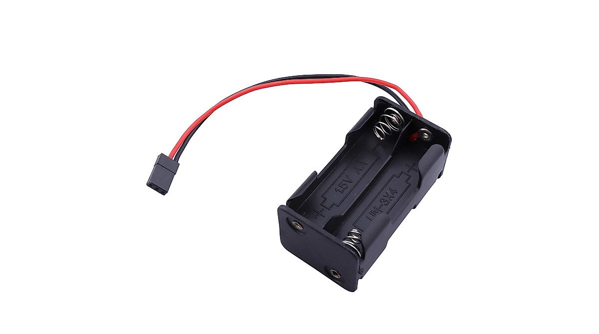 Hobbypark 4 Cell AA Battery Holder with Connectors