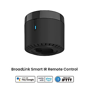 Broadlink RM4 Mini Smart Infrared Universal Remote Control by Smartphone from Anywhere Works with Google Assistant and Alexa