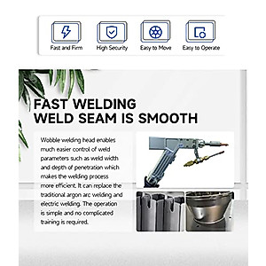 MAX 1500W Handheld Laser Welder Machine Fiber Laser Welding Machine with Wire Feeder Capable of Welding up to 4mm Steel