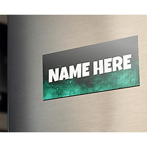 Custom Locker Magnet | School Locker Customization | Personalize Team Lockers | Employee Nameplate | Great Welcome Gift | Magnet for Workplace Cubicle | Personal Gym Locker Magnet