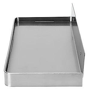 Stainless Steel Bathroom Phone Rack Holder Wall Mounted Phone Towel Storage Shelf Toilet Bathroom Supplies 185x90mm(Brushed Finish)
