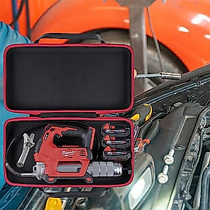 khanka Hard Case Replacement for Milwaukee 2646-20 M18/2646-21ct M18-Spd Grease Gun,Case Only.
