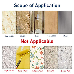 8 Pack Shower Caddy Adhesive Hooks Replacement, Strong sticker Single Hooks for Bathroom Shower Caddy Corner Shelf basket Soap Dish adhesive hanging Hooks, No Drilling Wall Shower Kitchen Accessories