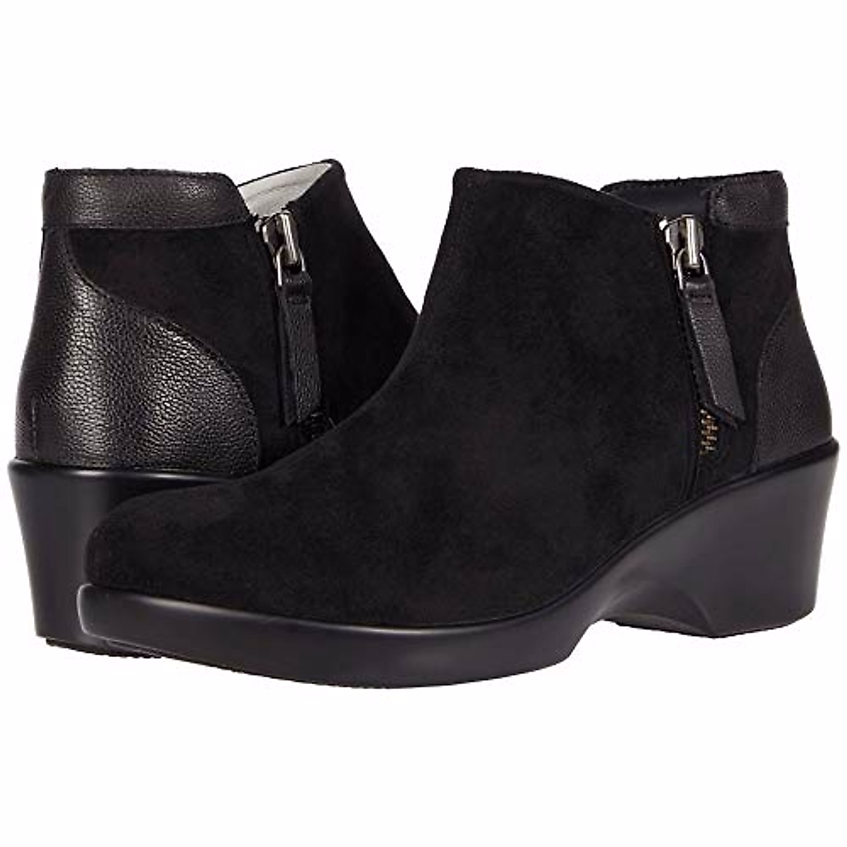Alegria Sloan Womens Shoe Black Suede 10 M US