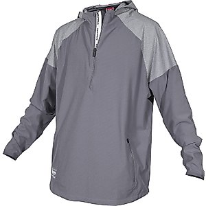 Easton Boys' Rawlings Youth Color Sync Long Sleeve Jacket, Large, Blue Grey