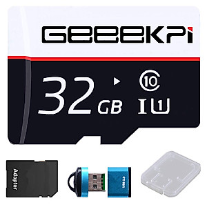 GeeekPi Raspberry Pi 4 Case with 4010 Fan, 5V 3A USB-C Power Adapter, Heatsink, HDMI Cable, HDMI Adapter,32G Preloaded (Raspberry Pi OS) Card for Raspberry Pi 4B (RPi Board Not Included)