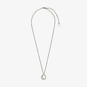 Pura Vida 18" Rose Gold Opal Crescent Pendant Necklace - Statement Necklace with Rose Gold Chain - Rose Gold Necklace for Women, Long Necklaces for Teen Girls, Boho Jewelry for Women - 3" Extender