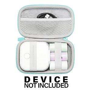 CaseSack Case for Memoking Mini Printer - T02 Mini Portable Small Printer (Mint)