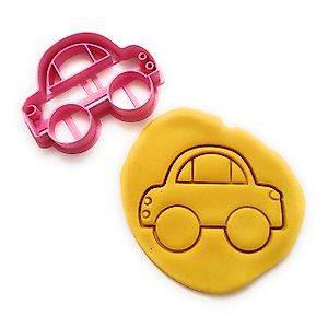 T3D Cookie Cutters Car Vw Side Cookie Cutter, Suitable for Cakes Biscuit and Fondant Cookie Mold for Homemade Treats