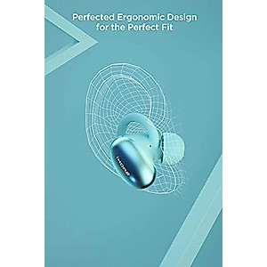 1MORE Stylish True Wireless in-Ear Headphones - Bluetooth - 6.5 Hours of Battery - 15-Minute Quick Charge for 3 Hours of Use – Portable Charging Headphone Case Included - Green (Renewed)