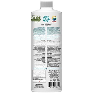 MARPHYL Organic Liquid Fertilizer - Liquid Plant Food - All-Purpose, Nutrient-Rich Lawn Fertilizer & Soil Enhancer for House Plants, Flowers, Vegetables Succulents Bamboo, Hydroponics Plant Fertilizer