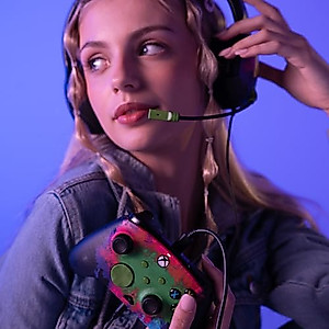 PDP Space Dust Bundle Pack: Rematch Glow Advanced Wired Controller & AIRLITE Glow Wired Headset for Xbox Series X|S, Xbox One, & Windows 10/11 PC, Licensed for Xbox