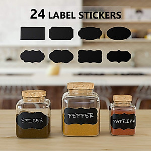 Timart Liquid Chalk Markers, 6mm Bold Tip Chalk Pens, Dry Erase Marker Pens for Chalkboards, Signs, Blackboards, Windows, Glass- Reversible Tip, First Day of School Board Chalk Pens (Classic)