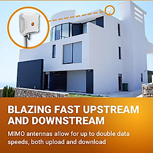 Poynting XPOL-2-5G (No T-Mobile) Directional Cellular Antenna | 2X2 MIMO | 4G/LTE 5G | 698-3800 MHz | 11dBi | 5m Cable SMA (M)