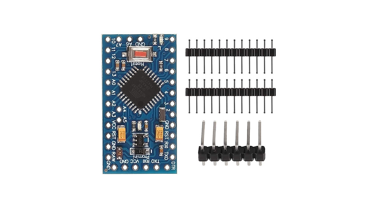 AITRIP 5 Pack PRO Mini Atmega328P-AU 5V/16MHz Development Board ...