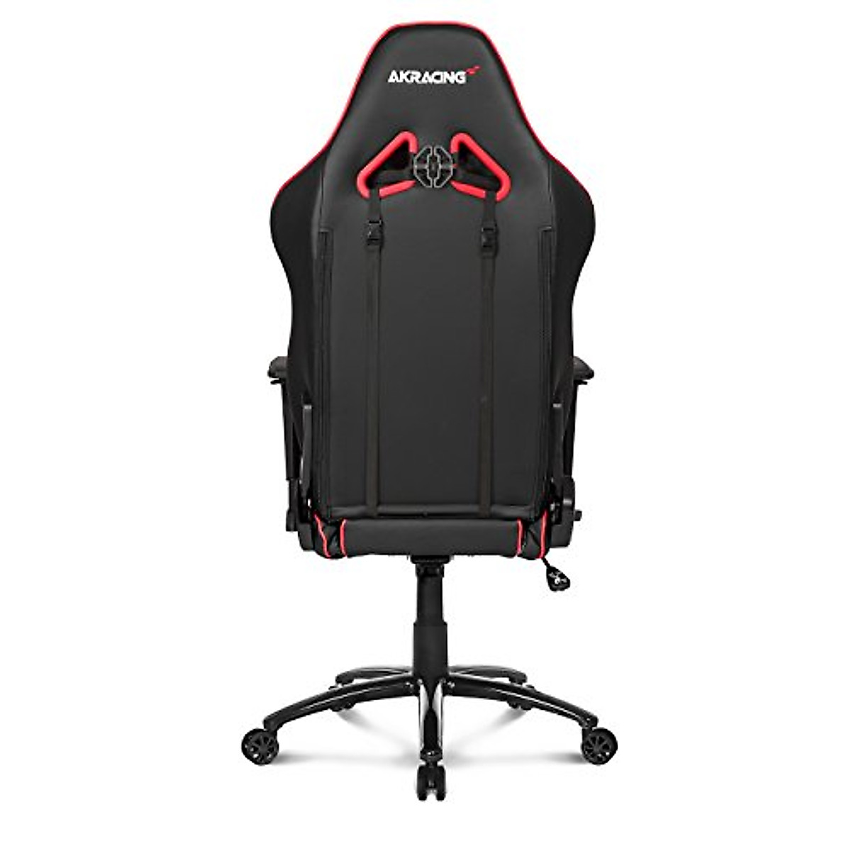 AKRacing Core Series LX Plus Gaming Chair - PU Leather with Steel Frame, Ergonomic, High Backrest, Recliner, Swivel, Tilt, Rocker & Seat Height Adjustment Mechanisms, 5/10 Warranty, Red