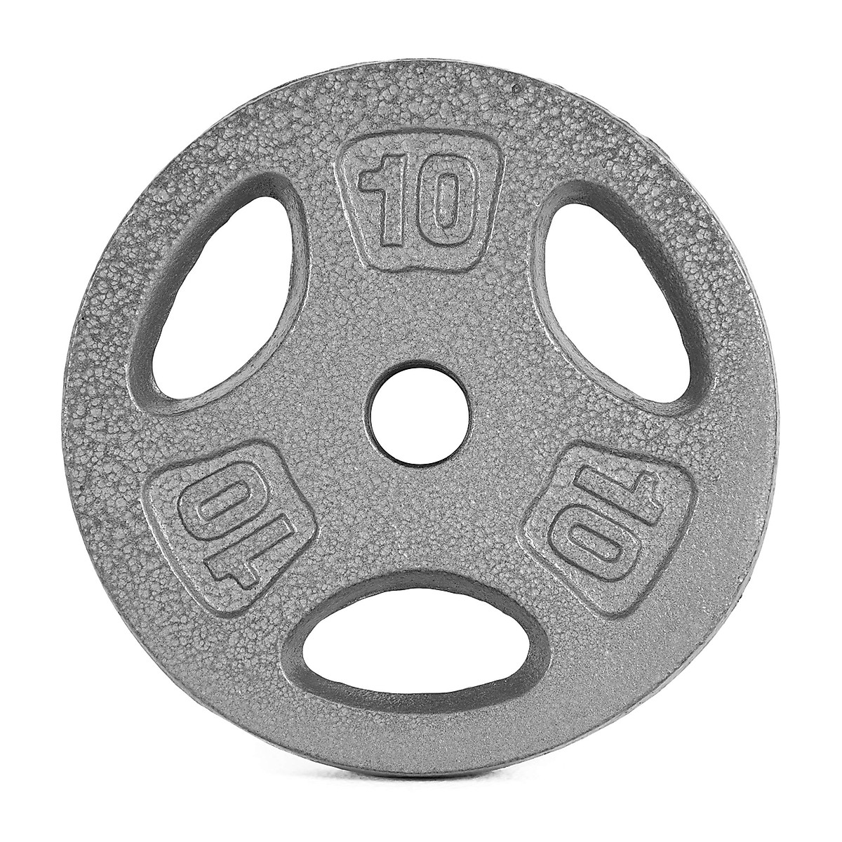 CAP Barbell Cast Iron 1" Gray Standard Grip Plate for Strength Training, Muscle Toning, Weight Loss & Crossfit - Multiple Choices Available
