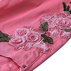 OVERMAL 4t Waterproof Pants Colorful Club Rompers Trousers Skinny for Men 0-3 Months Baby Girl Pants Hot Pink