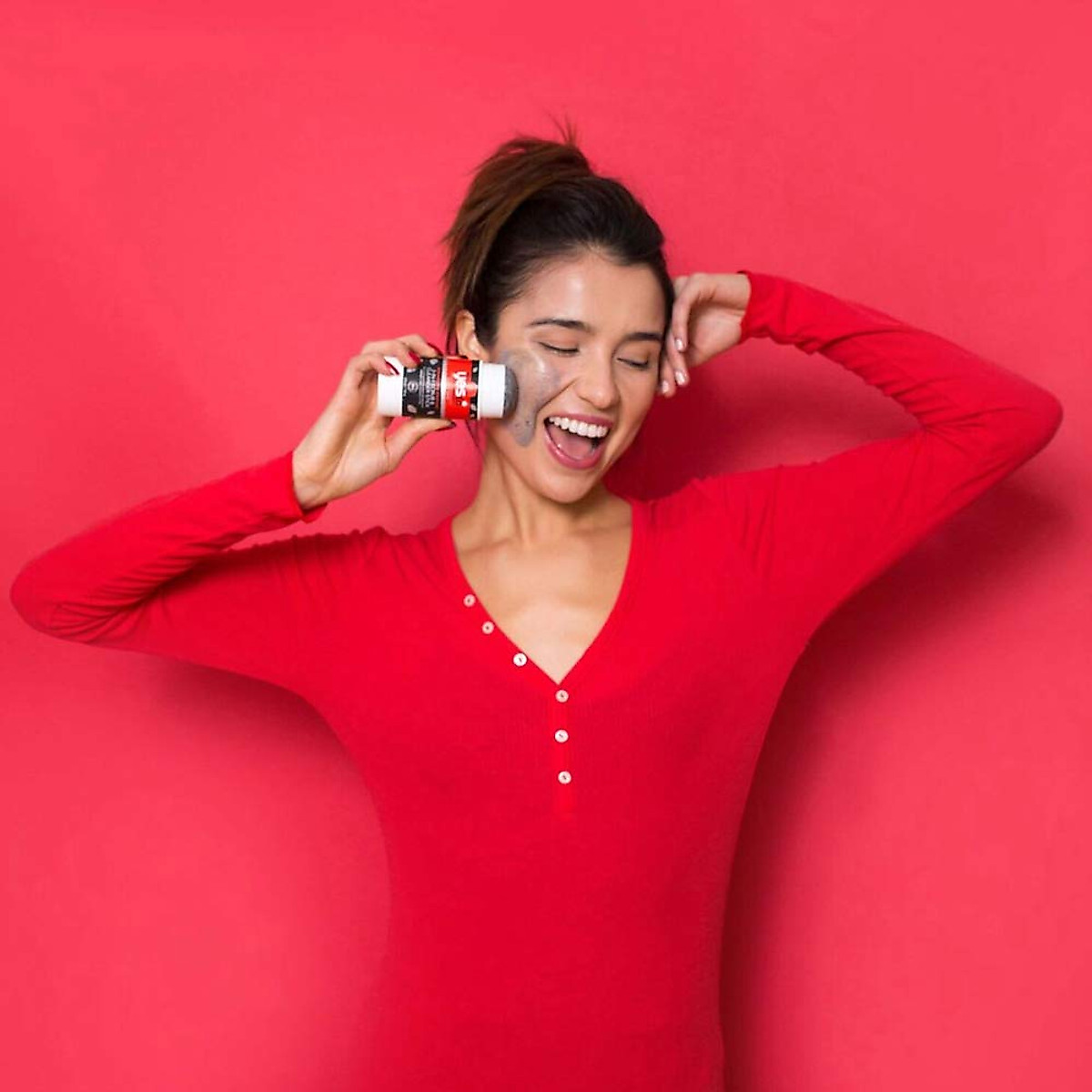 Yes To Tomatoes Clear Skin Detoxifying Charcoal 2 in 1 Face Scrub and Facial Cleanser Stick For Blemish Prone Skin, 95% Natural Ingredients, 2.5 Oz