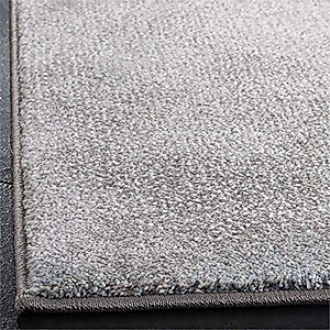 SAFAVIEH Galaxy Collection 5'3" x 7'6" Blue/Grey GAL117M Modern Abstract Non-Shedding Living Room Bedroom Dining Home Office Area Rug