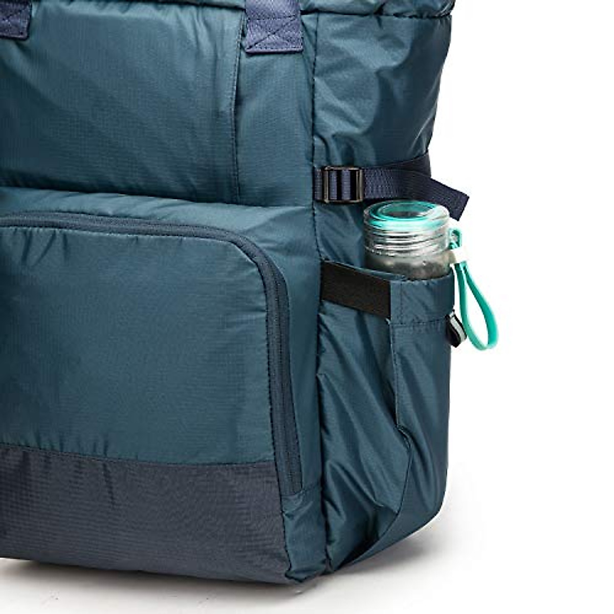 Perilogics Baby Diaper Bag Backpack, 25L Large Capacity, 18.5 Oz Ultra Lightweight, Sporty Convertible Multifunction Travel Work Tote with Changing Mat, Stroller Straps, Organizer Pouches