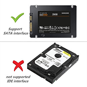 Hard Drive Power Switch Module for 2.5 inch / 3.5 inch SATA HDD/SSD, 4-Way Hard Drive Power Independent Switch Controller with TVS Protection