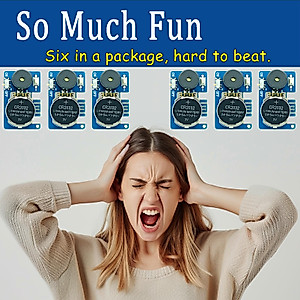 NewNoiseWar-Cricket Noise Maker Prank (6 Pcs), Hidden Pranks Beeping Several Months, Funny Office Pranks for Adults