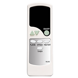 Replacement Remote Control for Style Selections Electric Fireplace 2408FM-23-273 3730310 (Part # RC-HE85EL01)