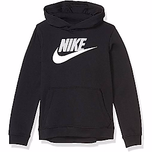 Nike Sportswear Club+ Hbr Pullover Hoodie, Black/(Light Smoke Grey), X-Large