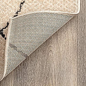 nuLOOM Nobu Modern Tribal Area Rug, 3' x 5', Beige