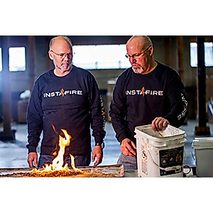Insta-Fire Eco-Friendly Granulated Bulk Fire Starter, 2-Gallon Bucket