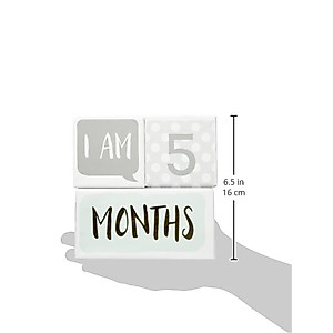 GiftsForYouNow My First Milestone Baby Age Blocks