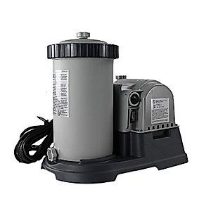 Intex 2500 GPH Swimming Pool Filter Pump with Built-In Timer and Easy-Set Type B Filters For Above Ground Pools Replacement Cartridge