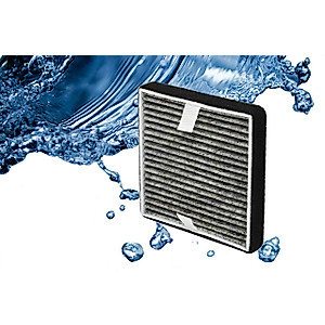 FHT150W Replacement Filter For Febreze OdorGrab Air Cleaner Purifier, 4 Pack H13 True Hepa with High-efficiency Activated Carbon