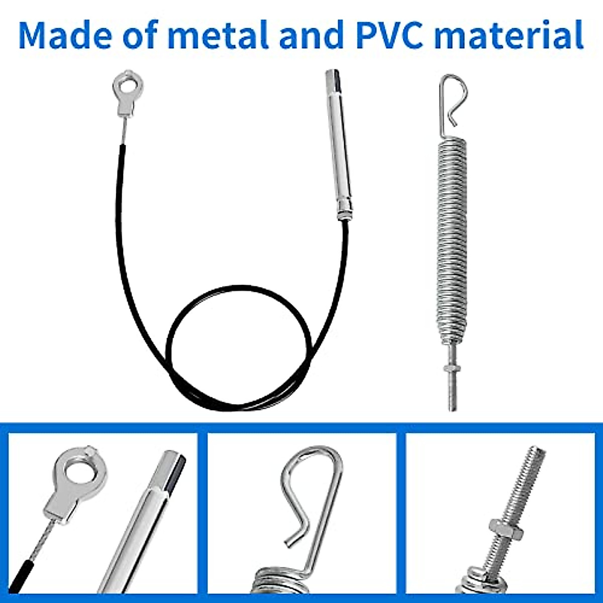 IDEASURE 06900438 Auger & Upper Traction Cable Compatible with Ariens Compact 20 24, Classic 24 E, Compact Track 24, SNO-Tek 24, SNO-Tek 28 120V Snow Blowers