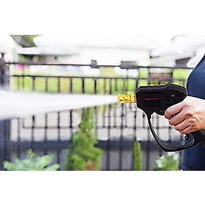 Dearworth High Pressure Washer Gun – Power Washer Gun with 360° Swivel – 5000PSI Pressure Washer Handle – Power Washer Accessories with 5 Nozzle Tips, 3/8 Quick Connect Outlet and Cleaning Mitt