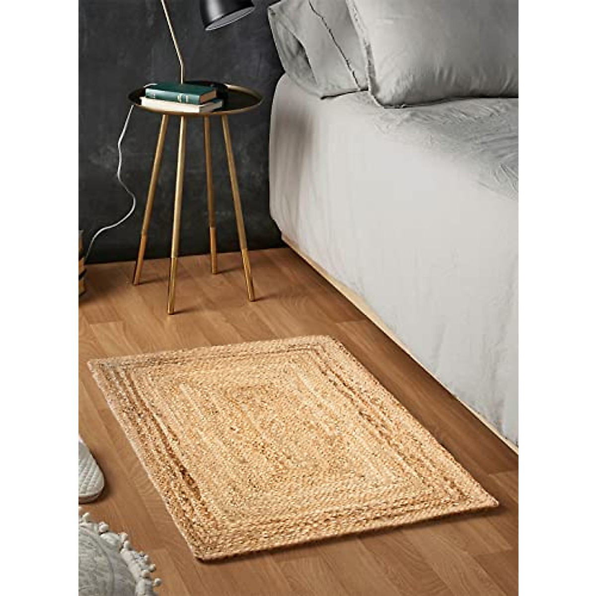 Jute Rug,Rag Rug,Rug, Rugs 2x3 ft,Jute Rug 2x3,Jute Entryway Rug,2x3 Rug,Area Rug, Area Rug 2x3,Braided Area Rug,Entry Rug,Natural Rug, Jute Braided Rugs 2x3 ft (24x36 inch) Natural